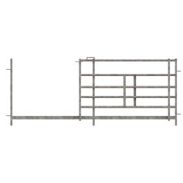 Sliding Gate Hurdle 6 Rail 2500mm