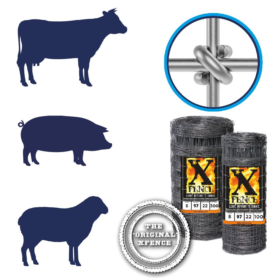 X Fence Stock Fence XHT8-97-22